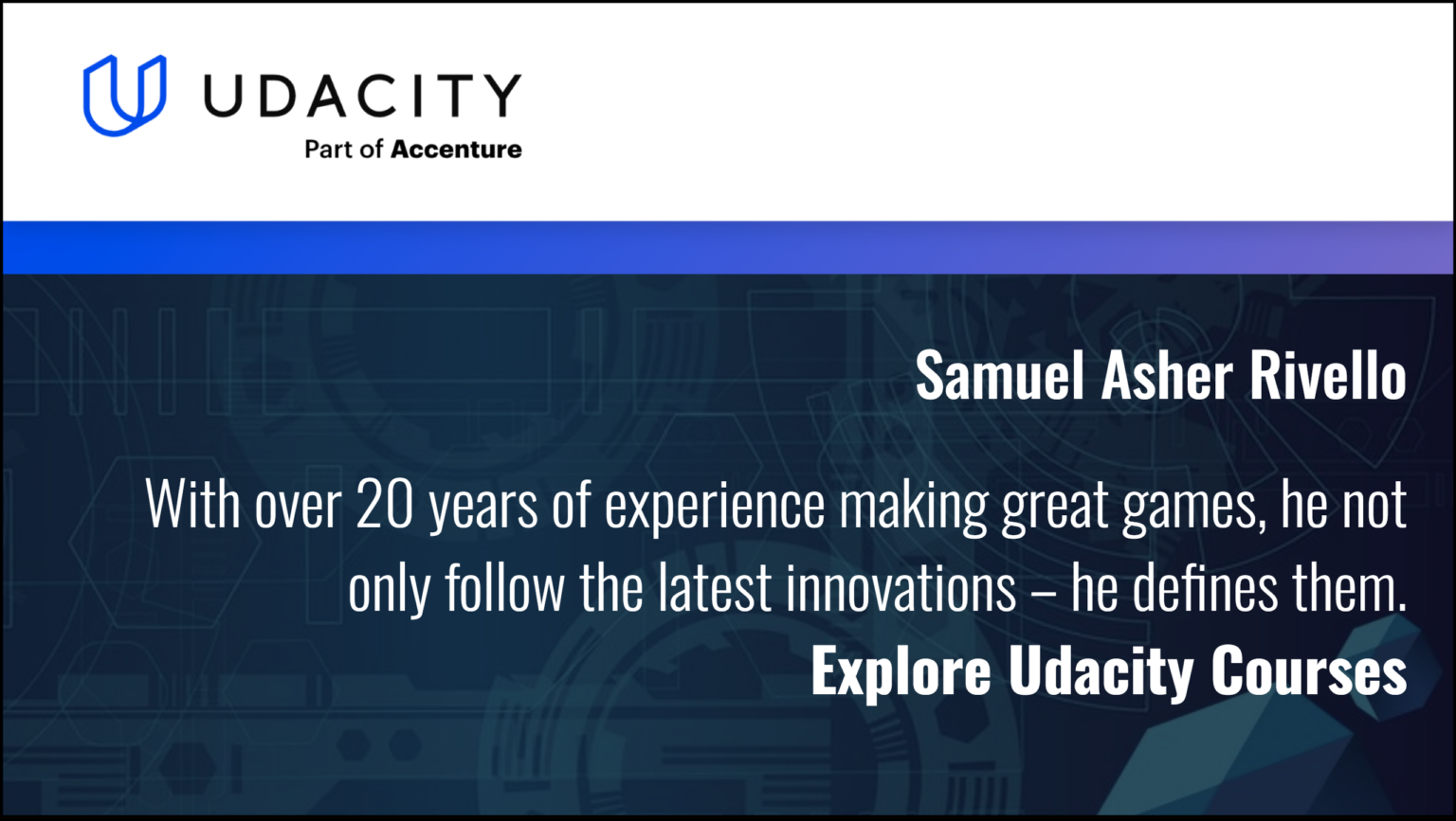 Courses – Samuel Asher Rivello